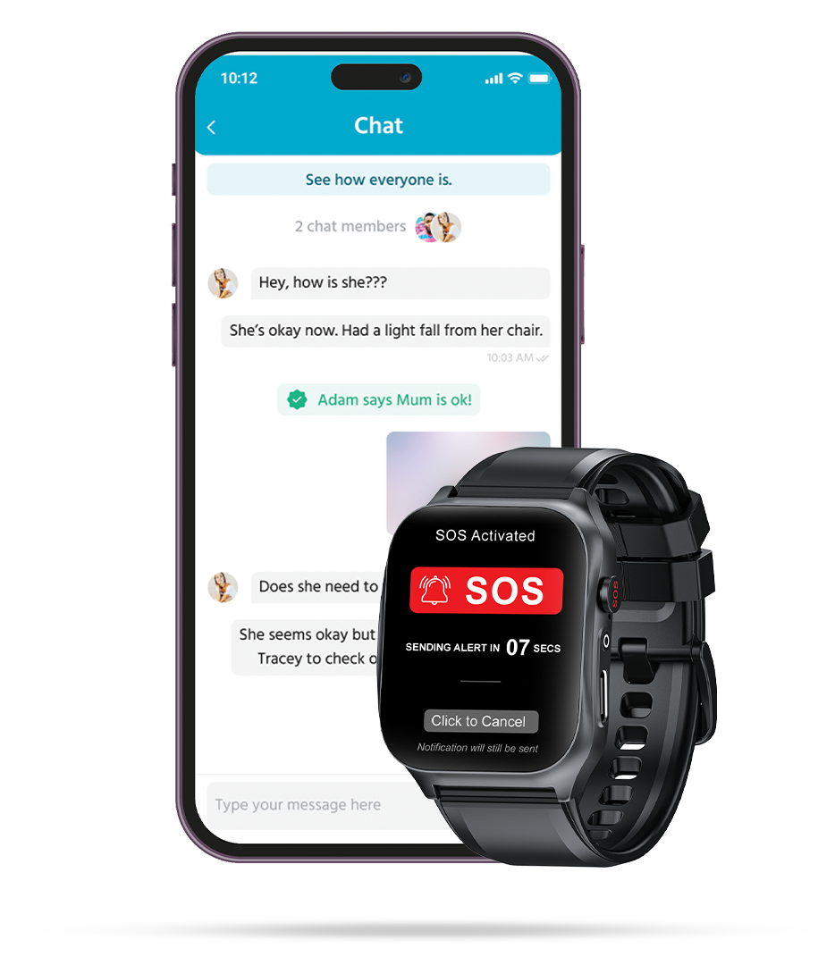 Pulse Link | Fall Detection Smart Watch