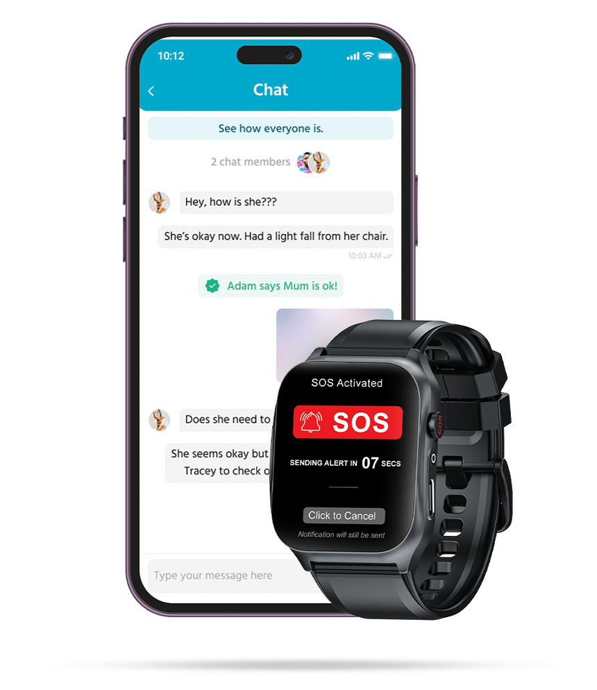 Pulse Link | Fall Detection Smart Watch